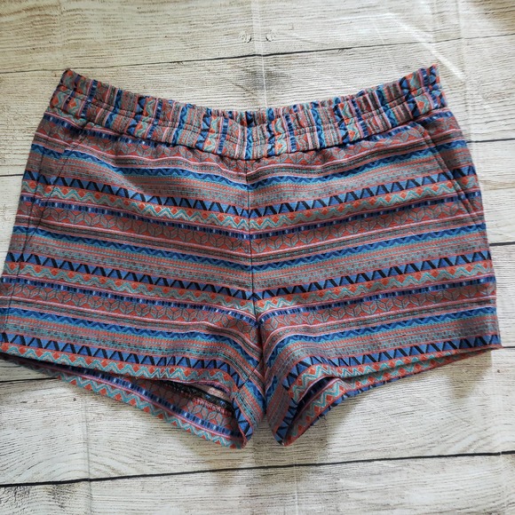 J. Crew Factory | Shorts | Jcrew Factory Aztec Southwest Geometric ...